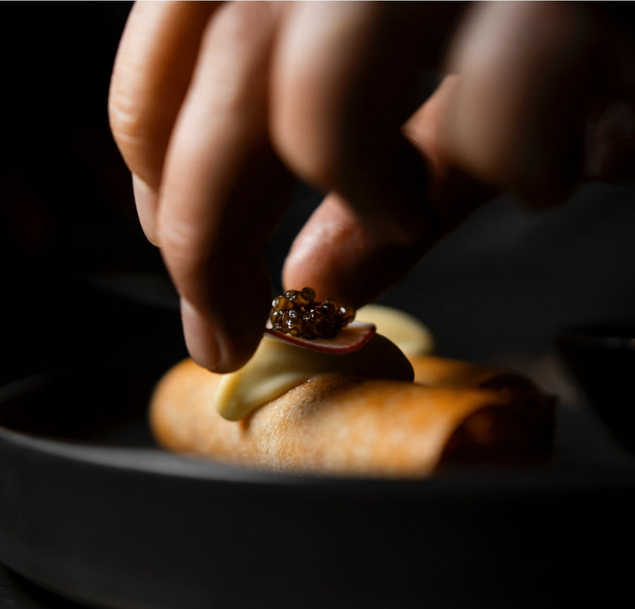 Kaluga Caviar | Luxurious Golden-Brown Pearls